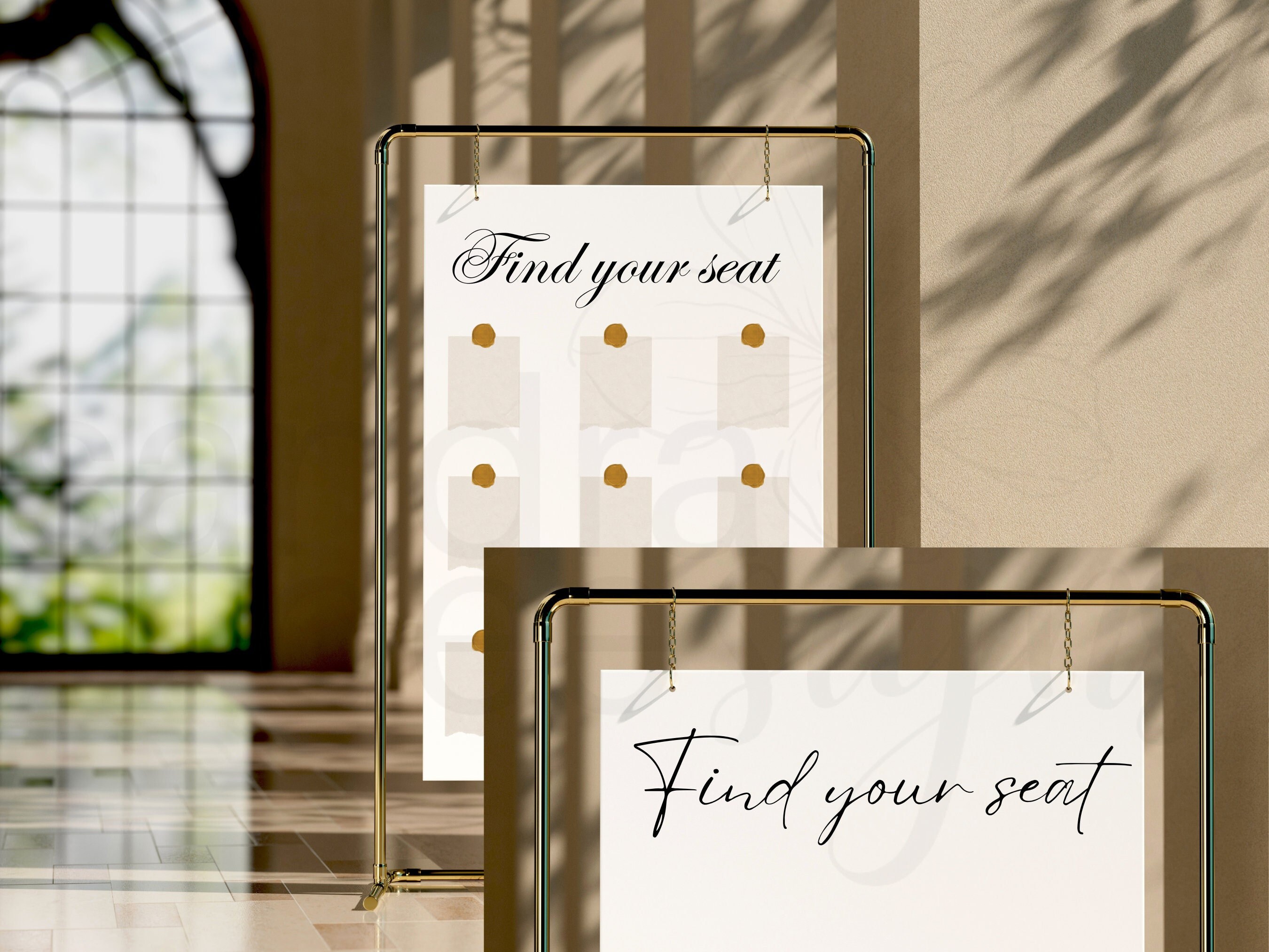 Seating Chart Decal, Wedding Signage, Welcome Sign, Seating Chart ...