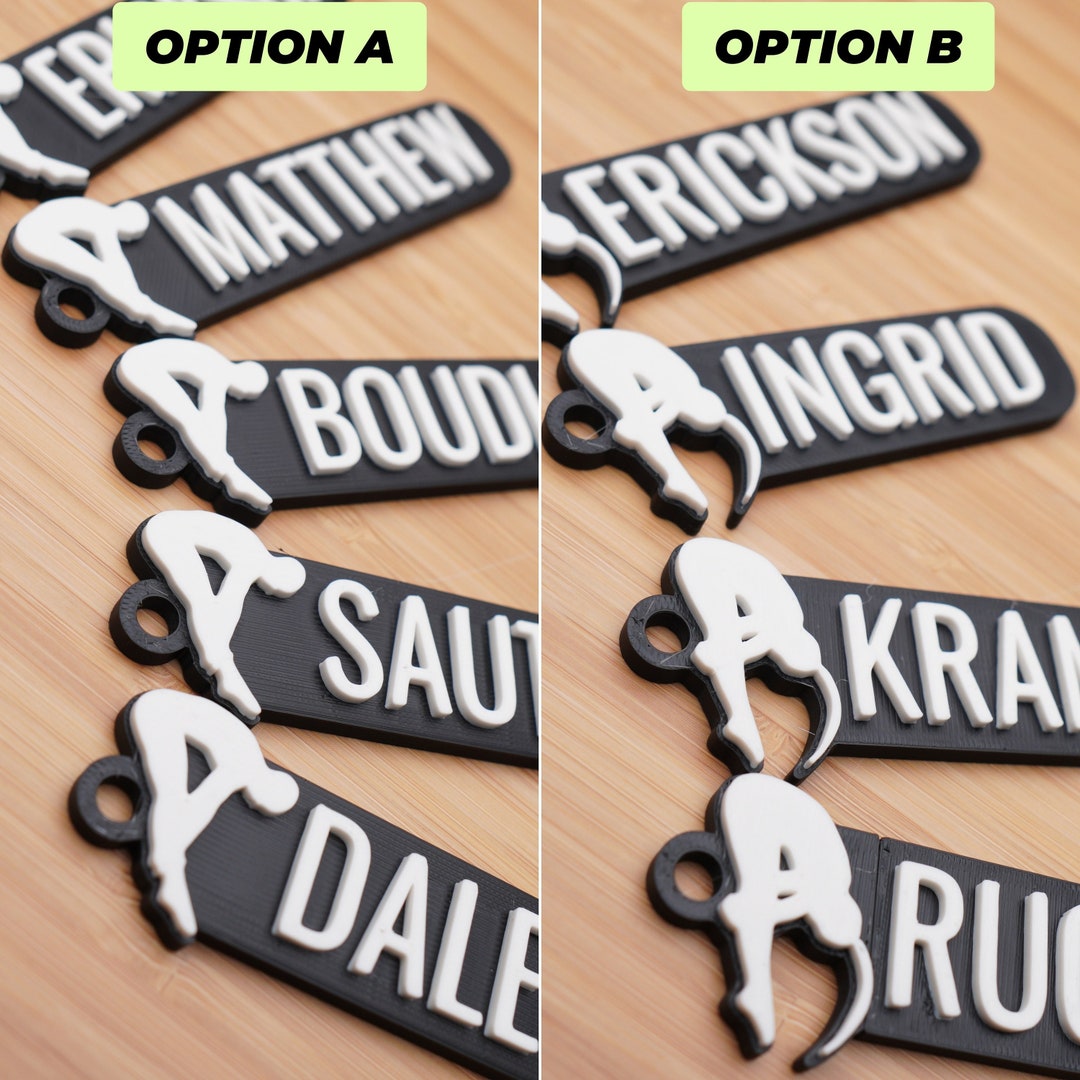 Personalized Dive Team Keychain Bag Tag | Backpack Tags, Kid's Name ...