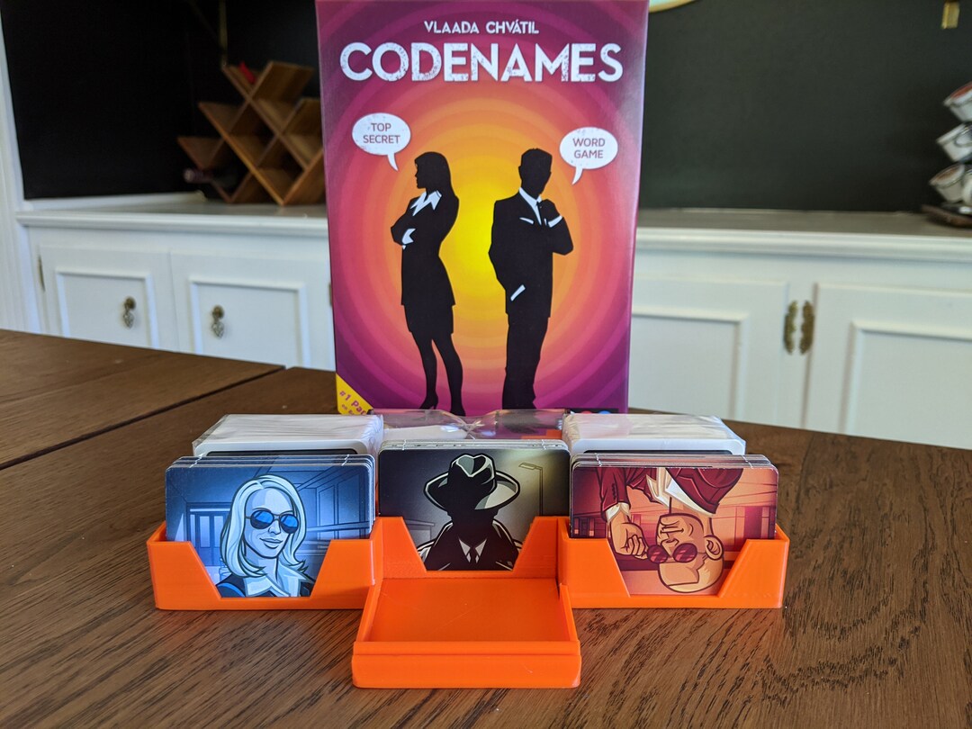Code Names Board Game Insert Organizer Perfect Fit Box Insert - Etsy