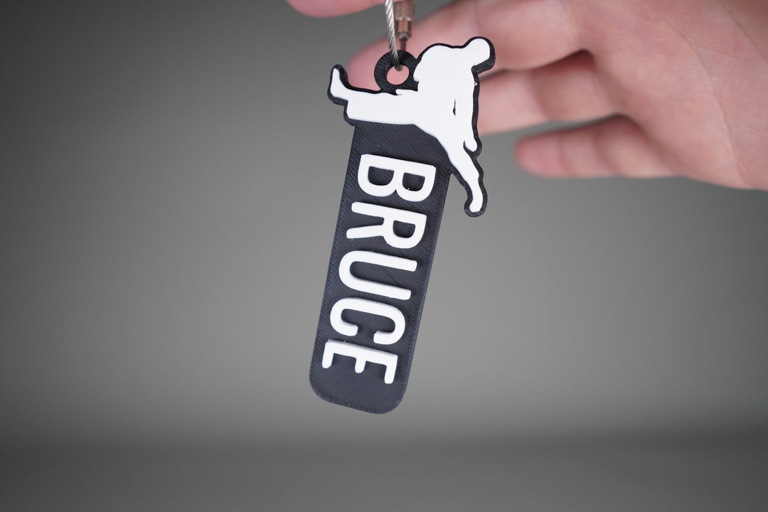 Personalized Karate Keychain | Taekwondo Keying | Backpack Tags, 3D ...