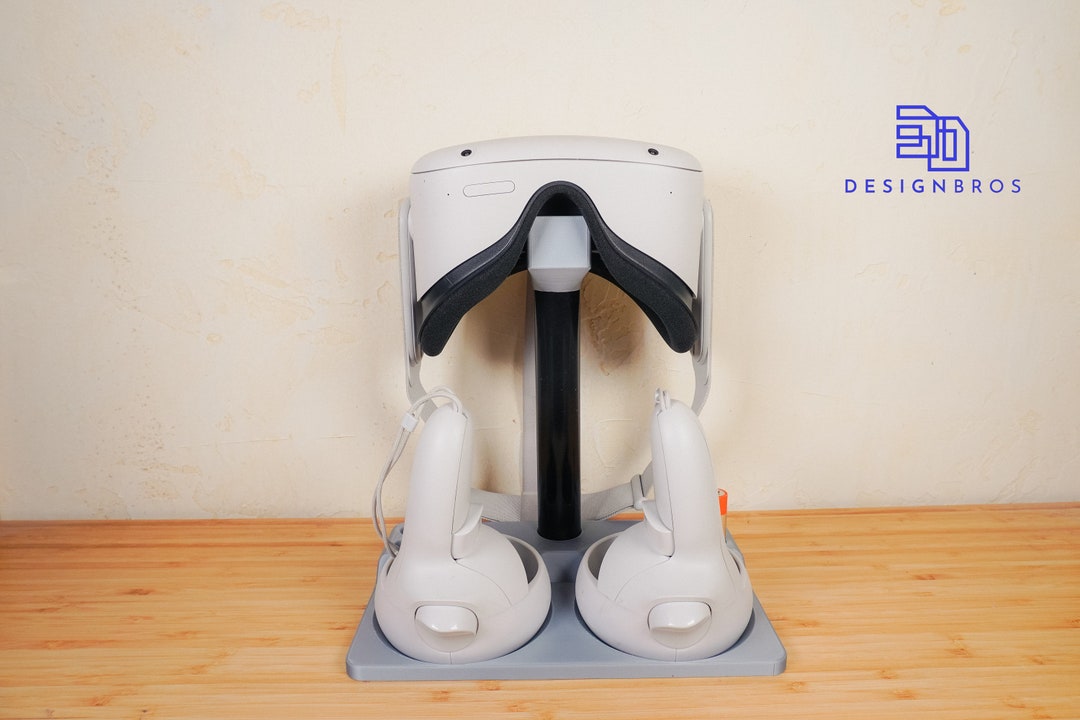 Quest 2 VR Stand 3D Printed Mount VR Dock VR Storage - Etsy