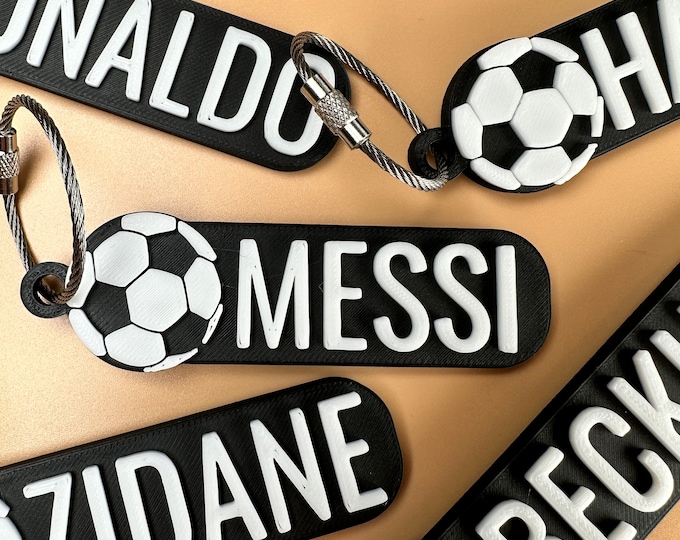 Soccer Ball 10 Count Acrylic Discs Acrylic Keychain Blanks, Shapes, Key ...
