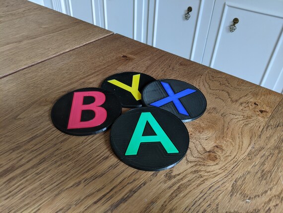 Xbox Controller Themed Drink Coasters Pack of 4 coasters | Etsy