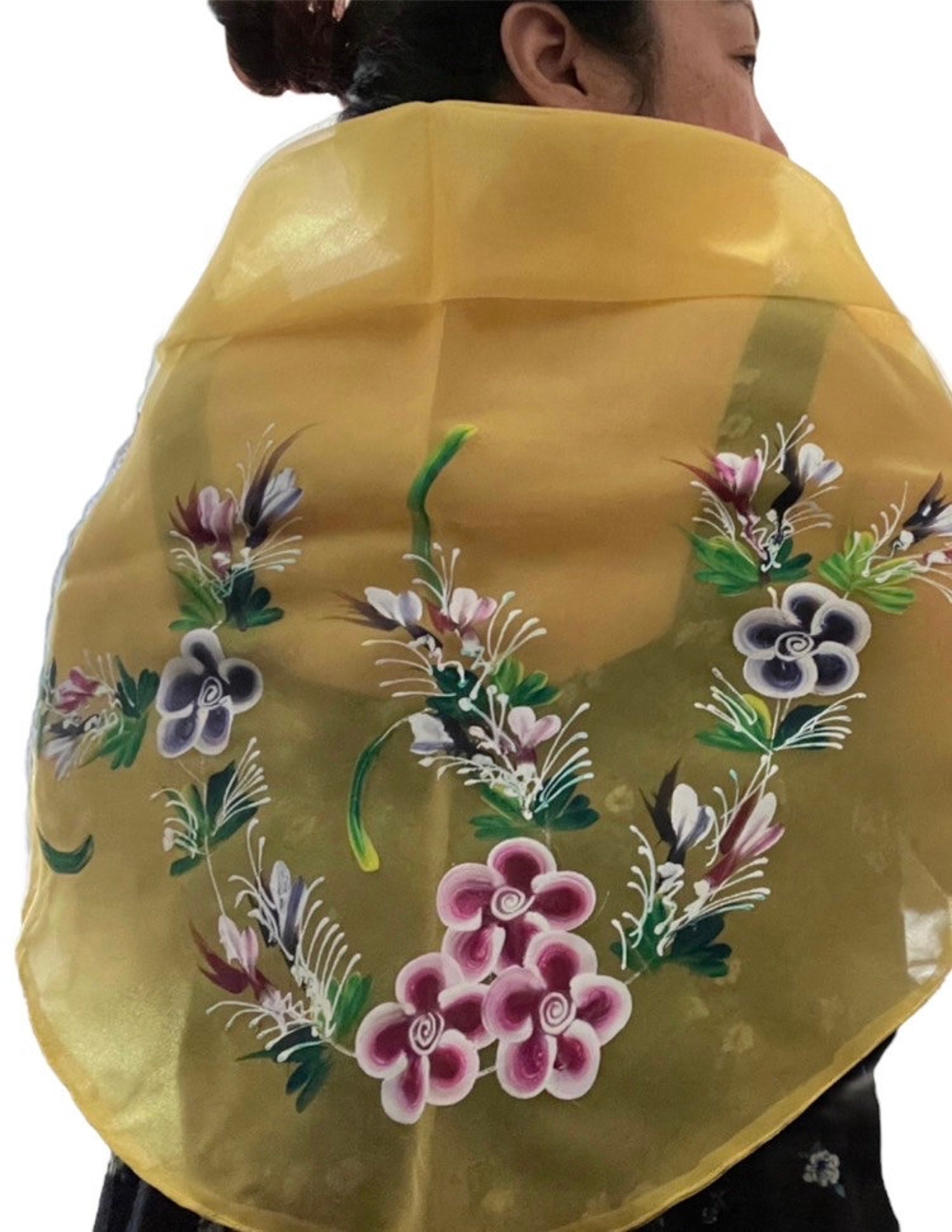 Filipiniana Alampay for Adults hand Painted Designs Vary - Etsy