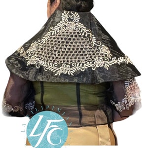 Filipiniana Maria Clara Top philippine Size, Runs Small. Pls See Size ...