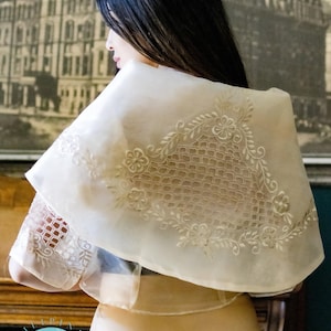 Filipiniana Maria Clara Top - Designs May Vary (philippine Size, Runs ...