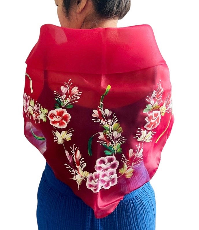 Filipiniana Alampay for Adults hand Painted Designs Vary - Etsy