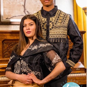 Filipiniana Maria Clara Top (philippine Size, Runs Small. Pls See Size ...