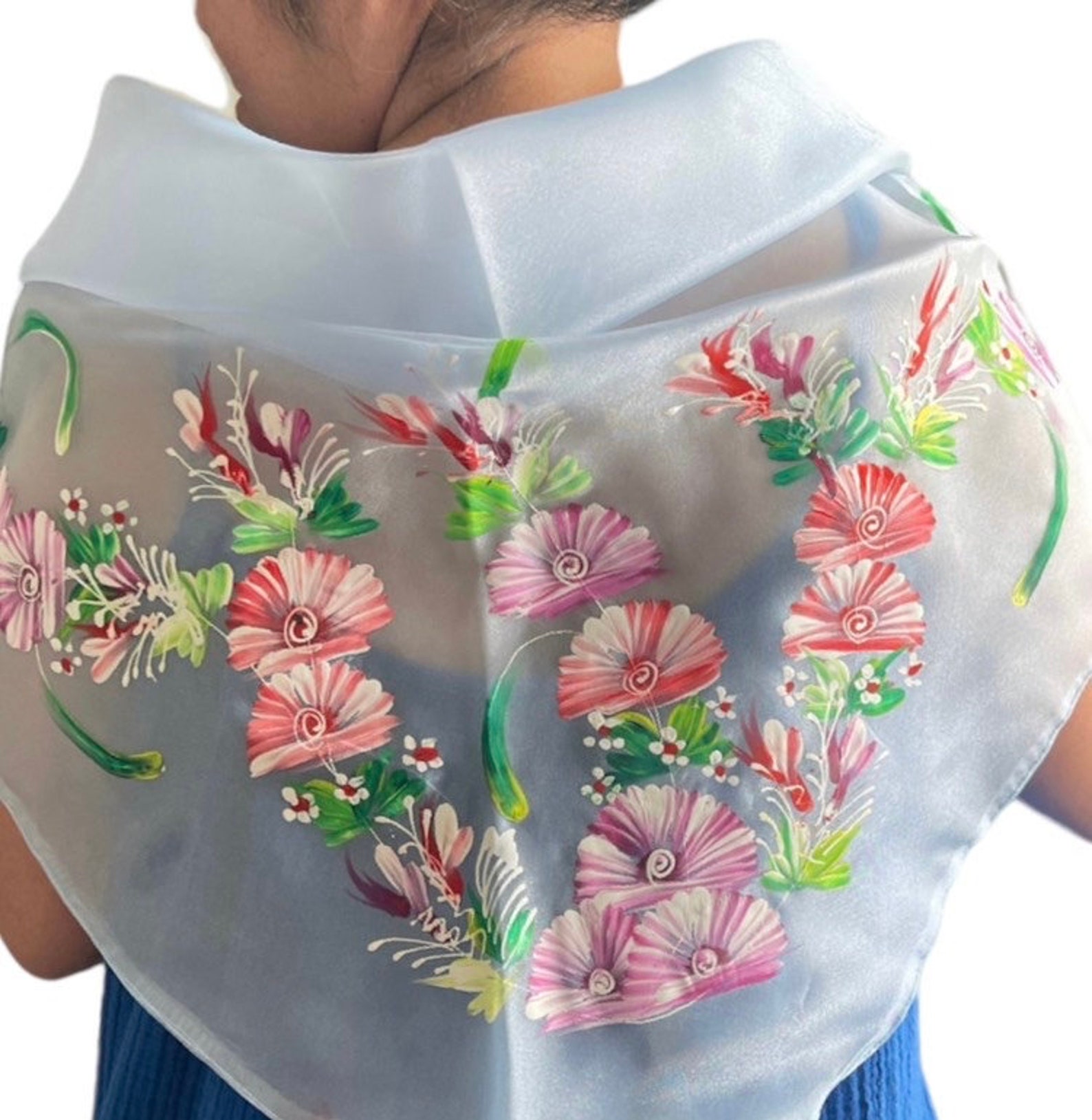 Filipiniana Alampay for Adults hand Painted Designs Vary - Etsy