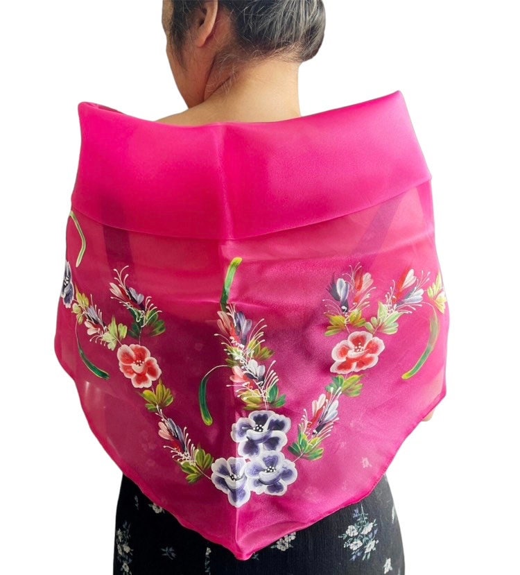 Filipiniana Alampay for Adults hand Painted Designs Vary - Etsy