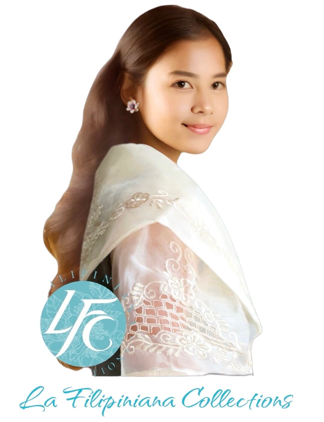 Filipiniana Maria Clara top Philippine size, runs small. Pls see size ...