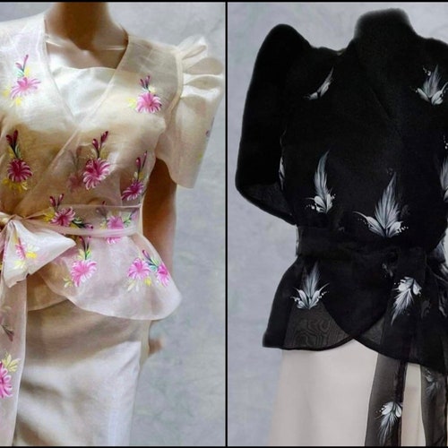 Filipiniana Wrap Around hand Painted Designs May Vary - Etsy