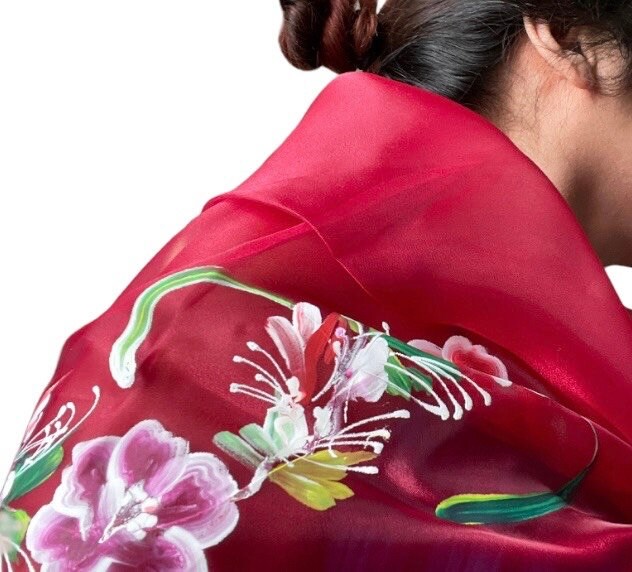 Filipiniana Alampay for Adults hand Painted Designs Vary - Etsy