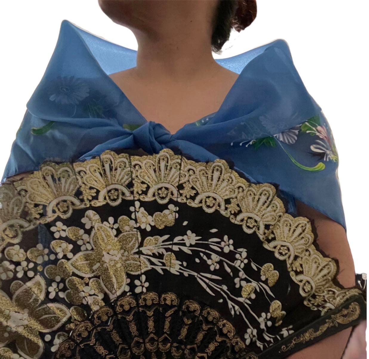 Filipiniana Alampay for Adults hand Painted Designs Vary - Etsy