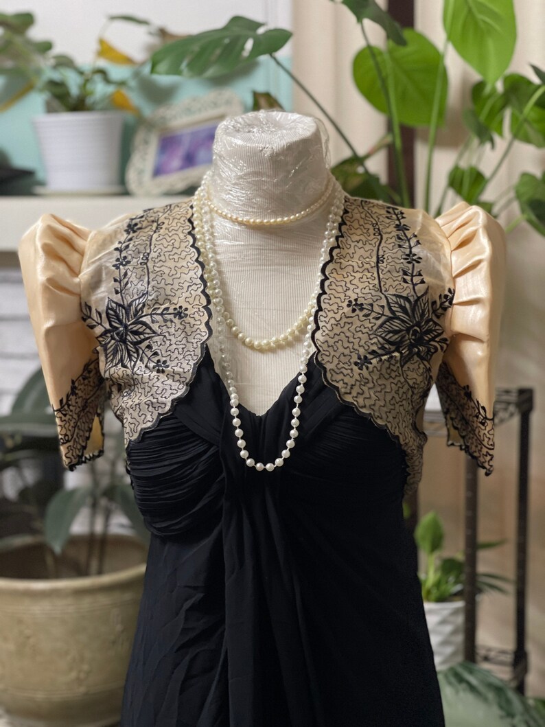 Filipiniana Butterfly Sleeves Bolero philippine Sized Pls - Etsy