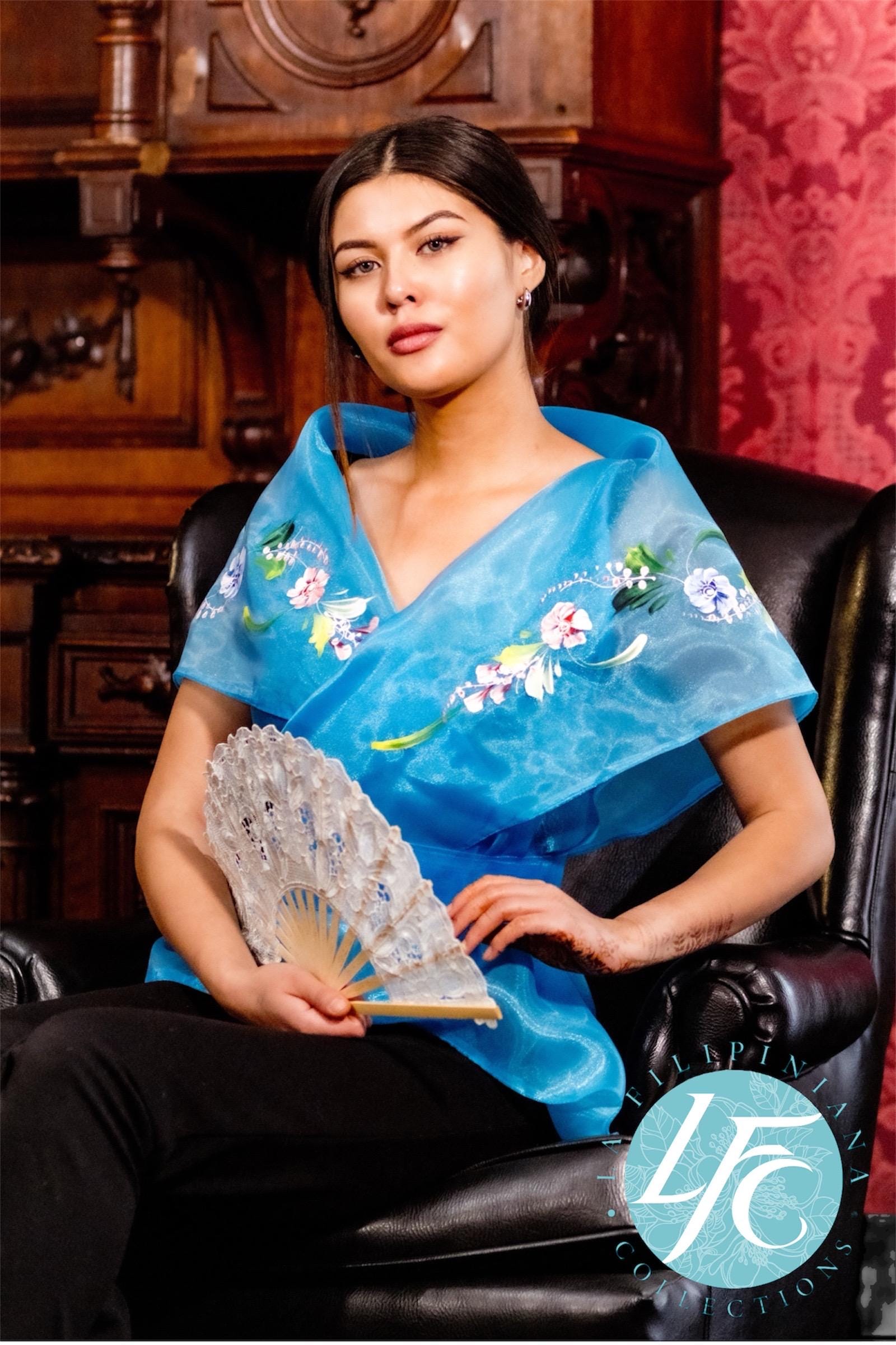 Filipiniana Wrap Around (hand Painted Designs May Vary) - Etsy