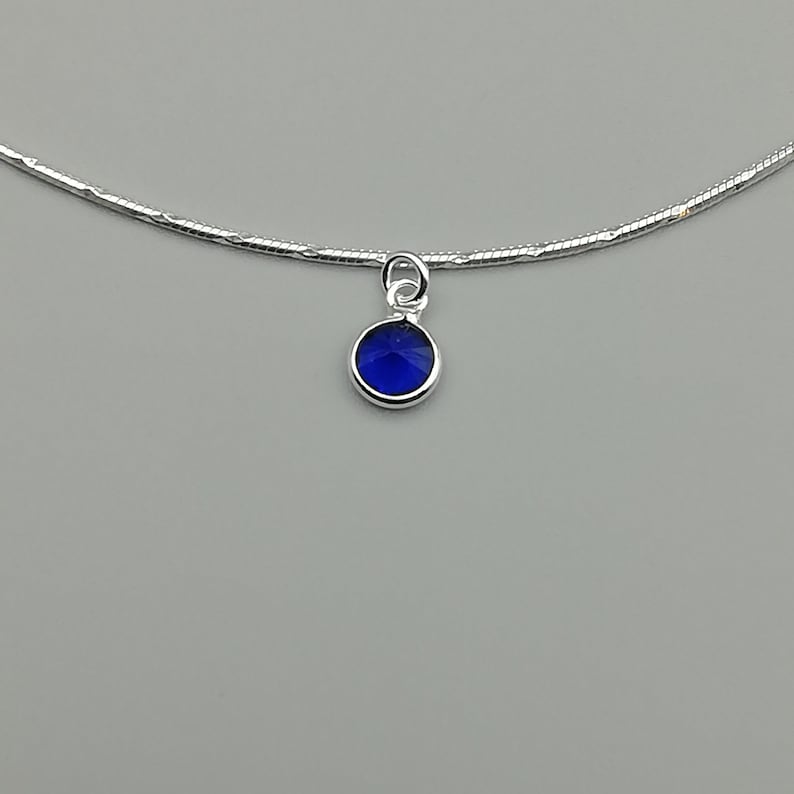 5 Sterling Silver Blue Gemstone Charms 925 Sterling Silver | Etsy