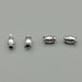 7 Sterling Silver Fish Beads 925 Sterling Silver Beads - Etsy