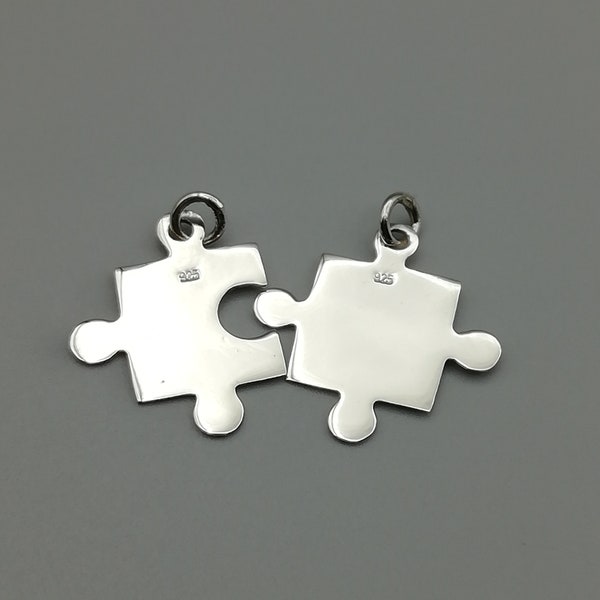 Puzzle Piece Charms - Etsy