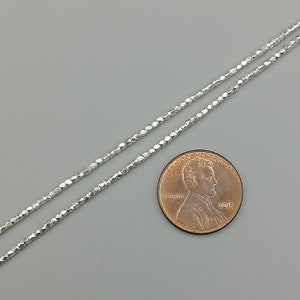 1 Strand of Sterling Silver Geometric Hammered Beads Silver - Etsy