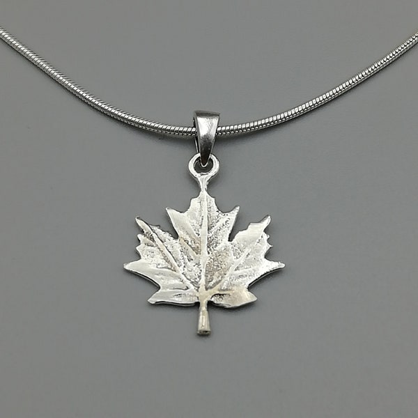 Silver Maple Leaf - Etsy