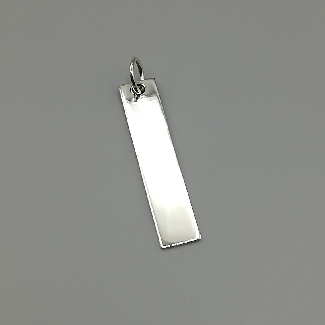 1 Sterling Silver Bar Pendant 925 Sterling Silver Pendants - Etsy