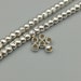 20 Sterling Silver Plain Hammered Donut Beads 97% Sterling - Etsy