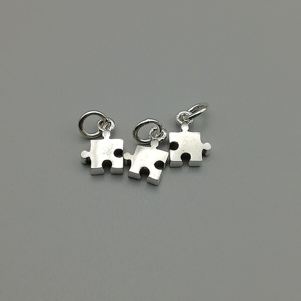 Puzzle Piece Charms - Etsy