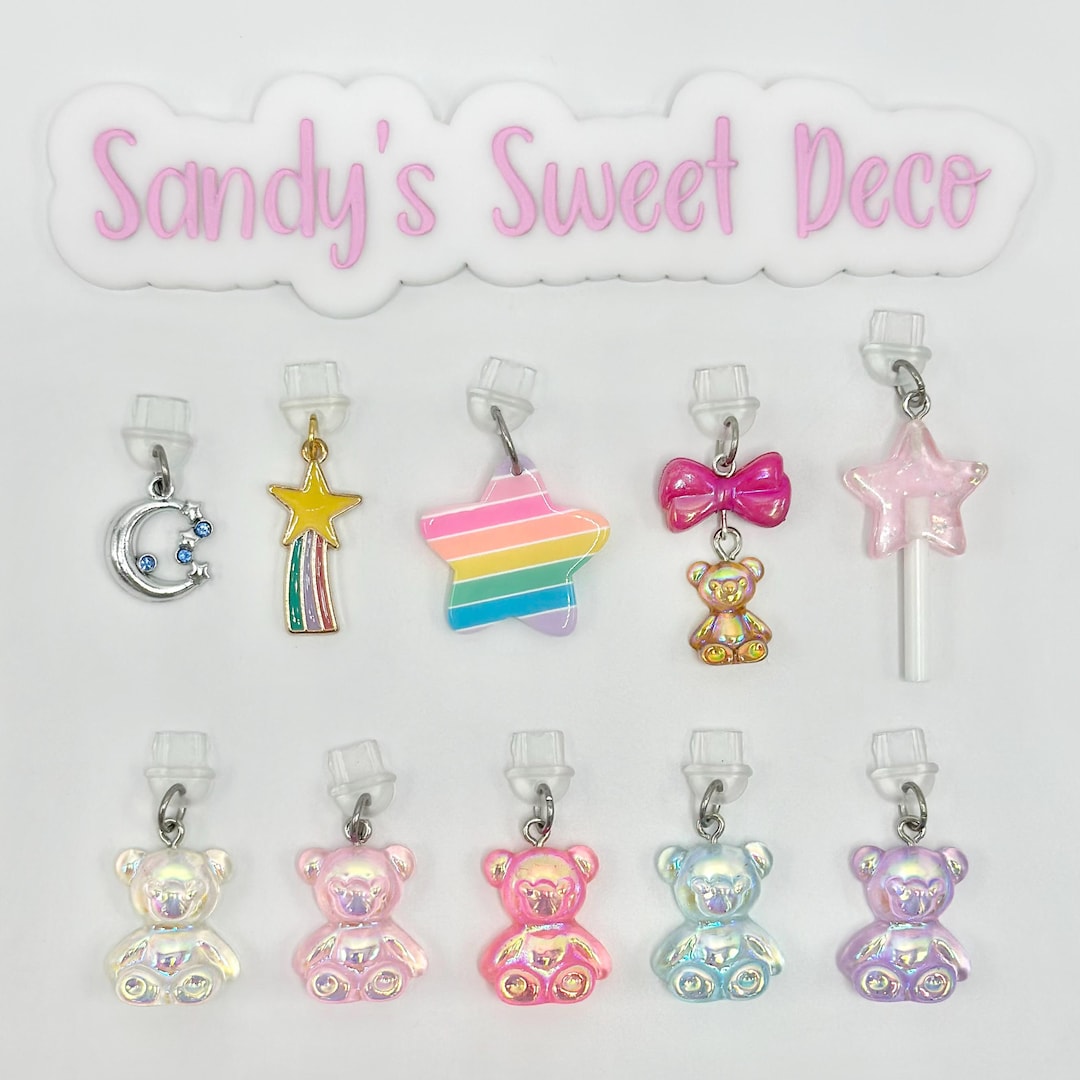 Micro USB Dust Plug Charm, Port Protector Charm, Kawaii Phone Charm ...