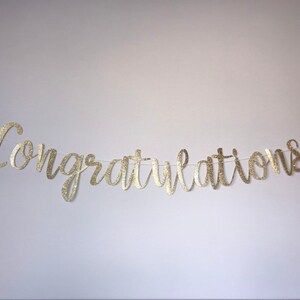 Personalized Congratulations Banner, Congratulations Engagement Party ...