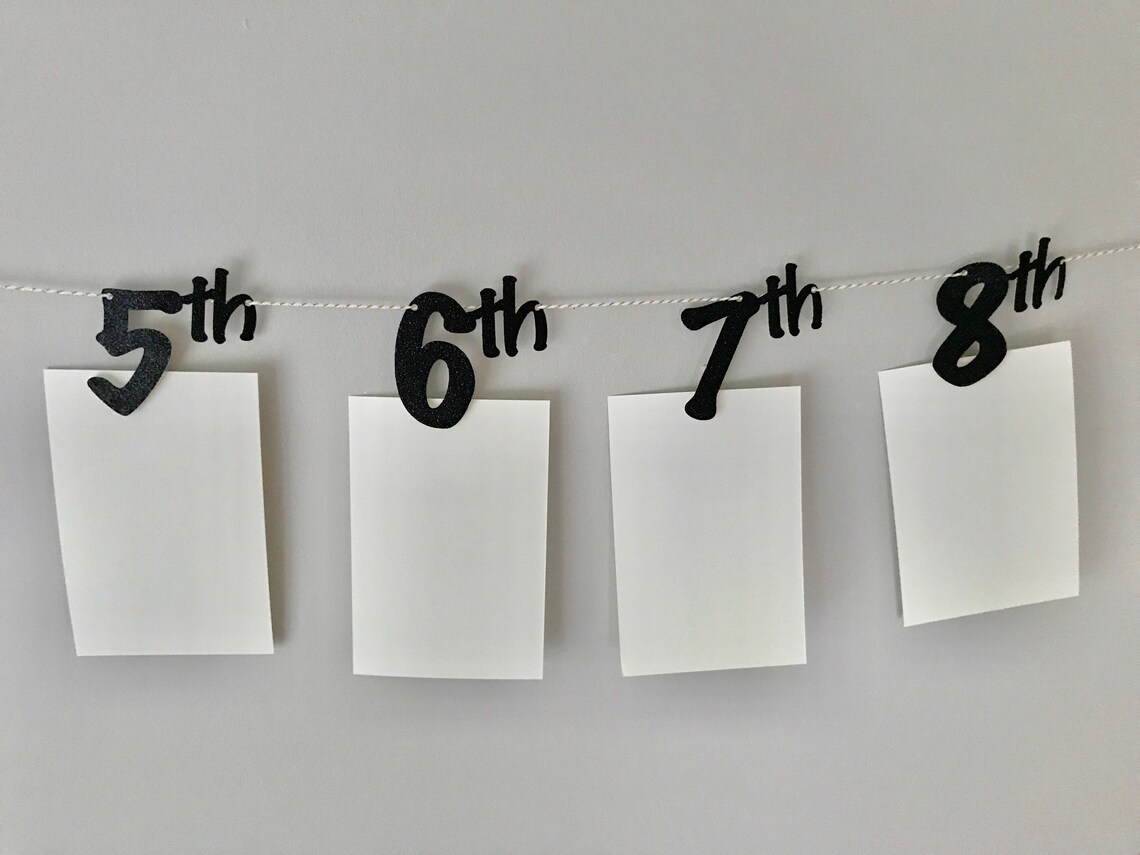 Graduation Photo Banner 8th Grade Graduation Milestone | Etsy