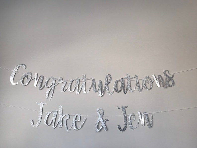 Personalized Congratulations Banner Congratulations Custom | Etsy