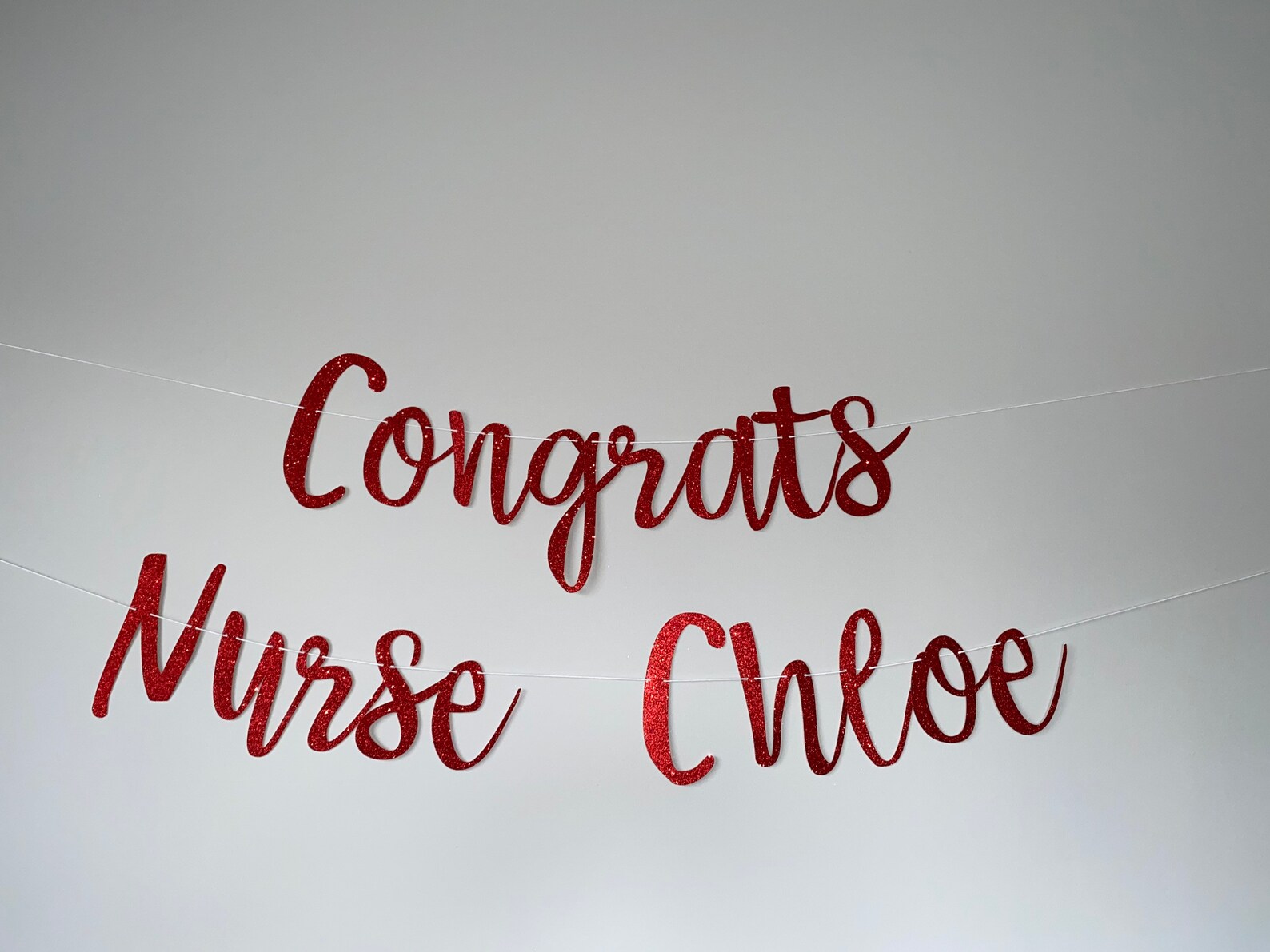 Personalized Congrats Nurse Banner Congrats Nurse Custom - Etsy