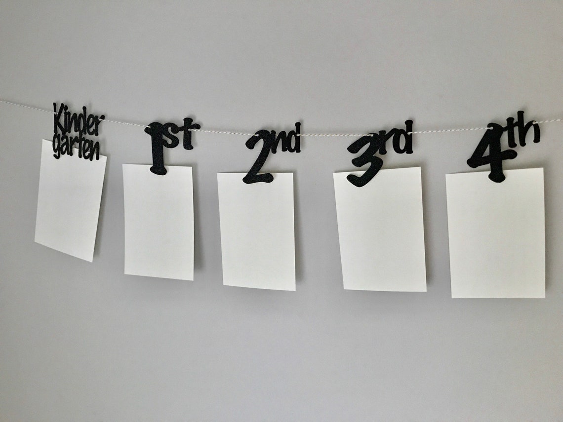 Graduation Photo Banner 8th Grade Graduation Milestone | Etsy