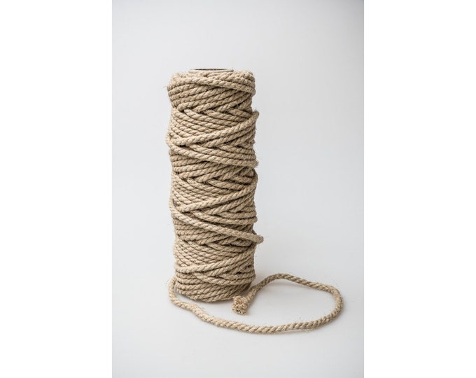 Natural Hemp Rope 6mm - Etsy