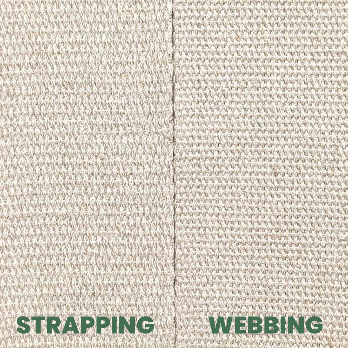 Hempiness Organic Hemp 2inch Strapping Hemp Crafting Sewing Upholstery ...