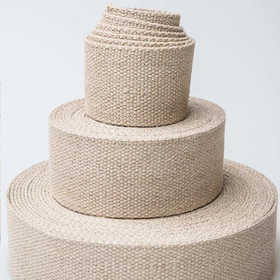 Hempiness Organic Hemp Webbing 2inch/5cm | Webbing | Crafting ...