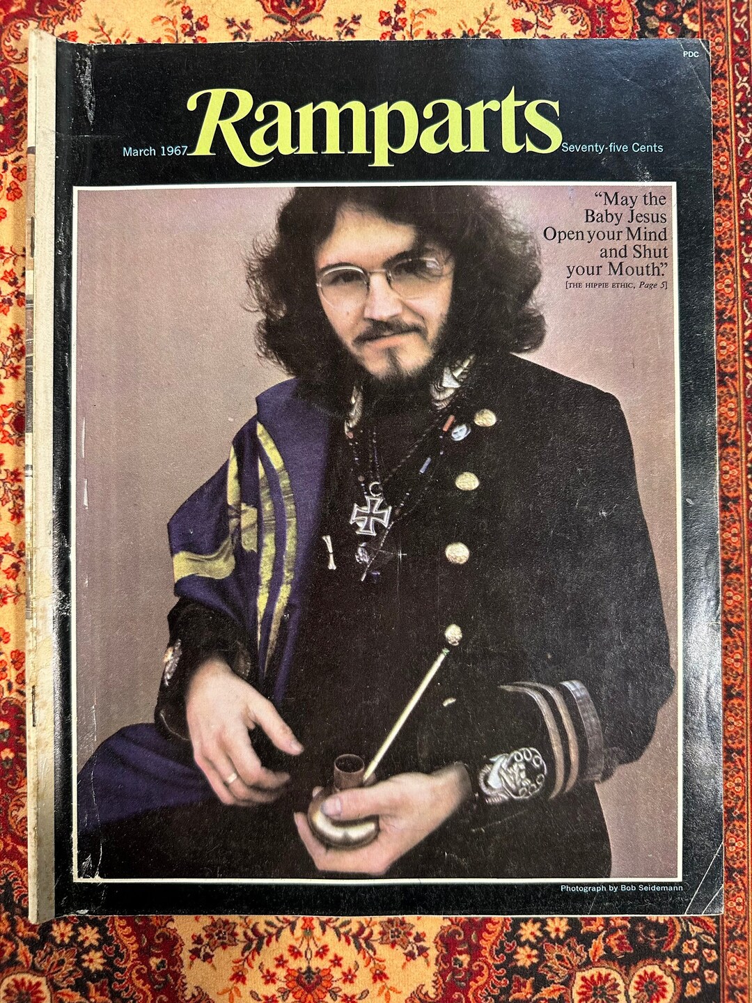 Ramparts Magazine March 1967 Stanley Mouse - Etsy