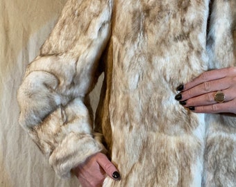 Rabbit Fur Jacket - Etsy