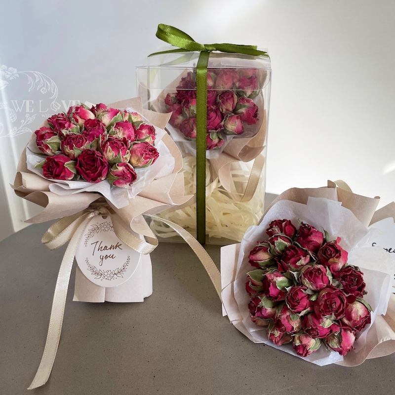 Mini Flower Bouquet for Car - Etsy