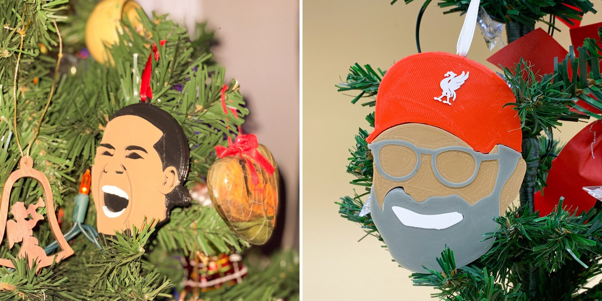 Liverpool Virgil Van Dijk Christmas Ornament | Etsy