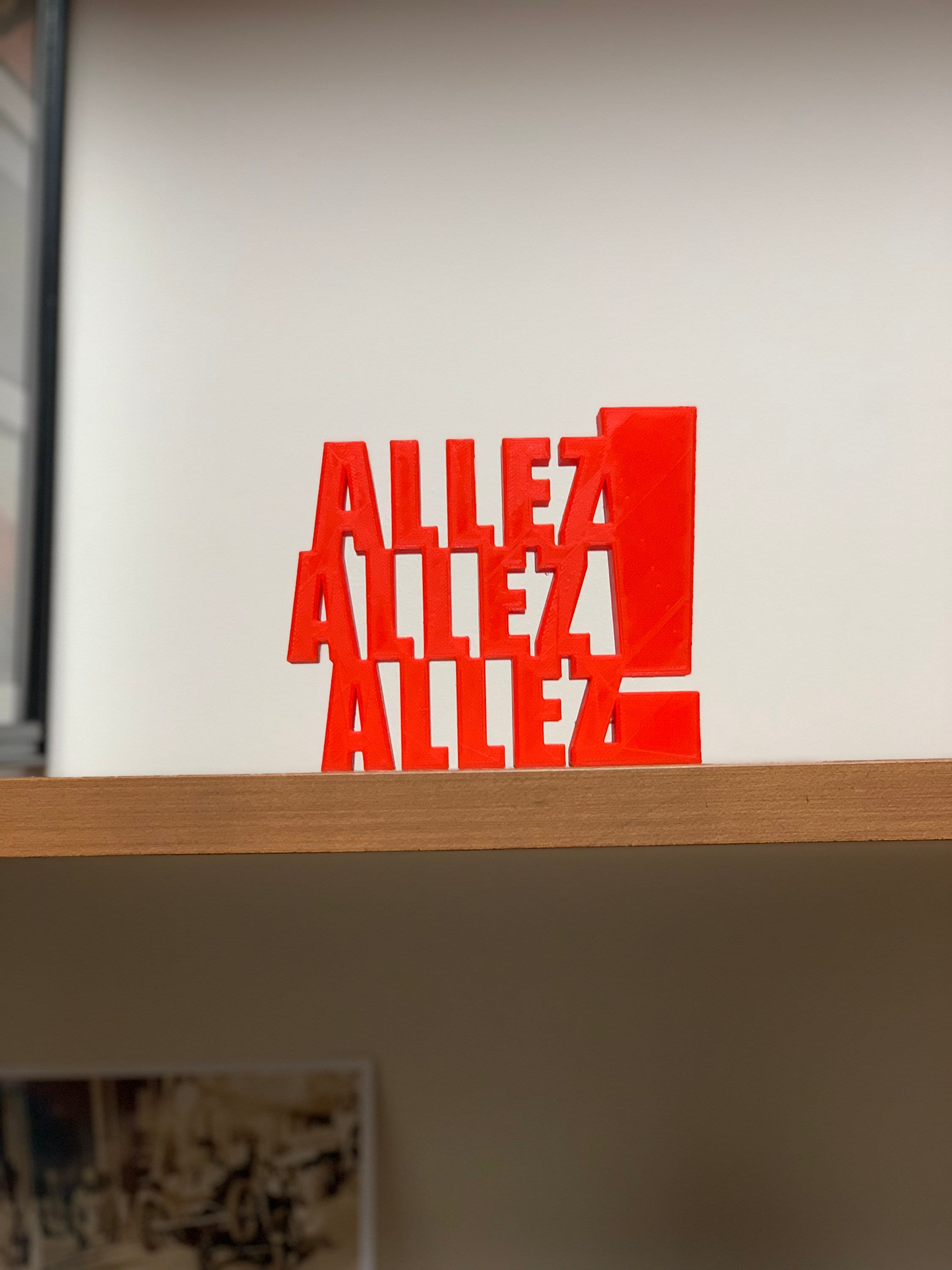 Liverpool 3D Sign - Allez Allez Allez! - Etsy