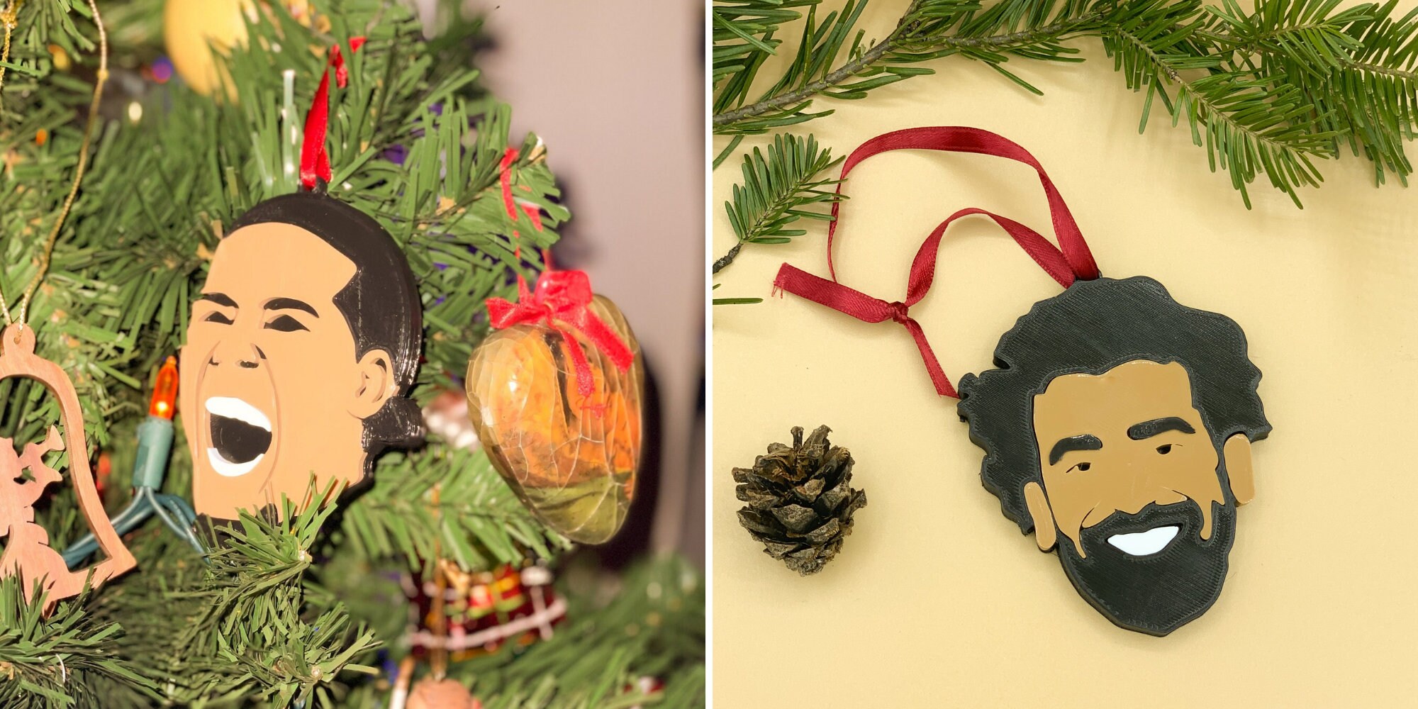 Liverpool Virgil Van Dijk Christmas Ornament | Etsy