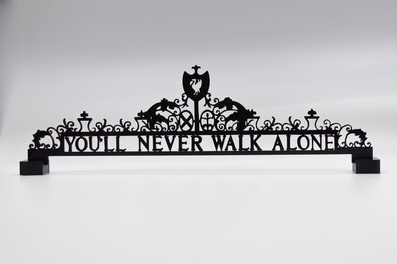 Liverpool You'll Never Walk Alone Shankly Gates Unique | Etsy