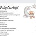Baby Checklist and Birth Plan Template Download and Print - Etsy