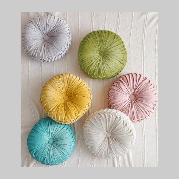 Round Pillows - Etsy