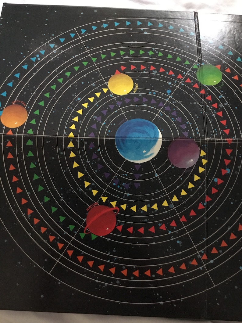 Pressman 1983 Trivia Adventure Board Game Solar System I.Q - Etsy