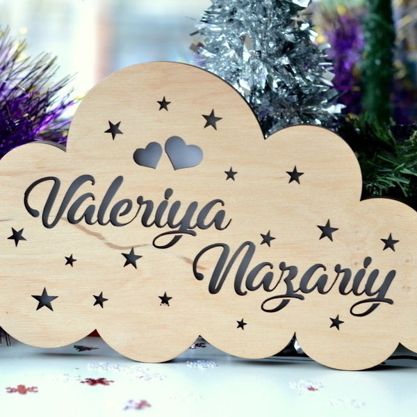 Light up Last Name Signs - Etsy