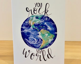 You Rock My World | Etsy