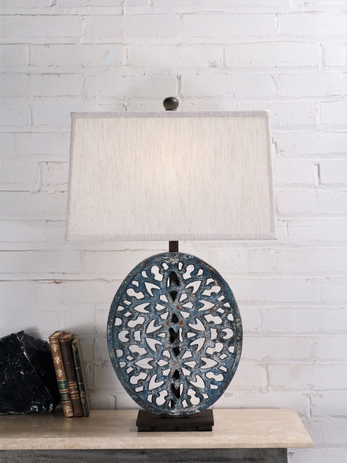 Antique Style Filigree Lamp With Shade 27 Lamp - Etsy